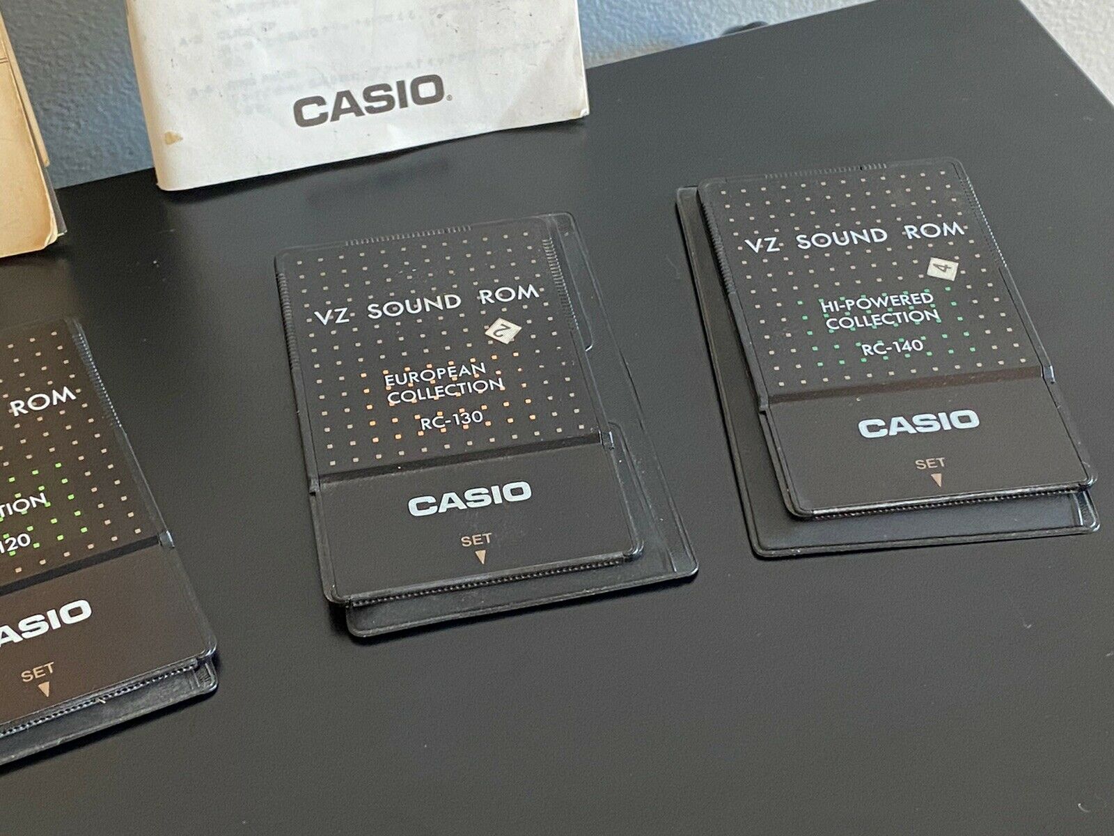 MATRIXSYNTH: Vintage Casio VZ-10M Rack Mount Synthesizer & 4 ROM Cards ...