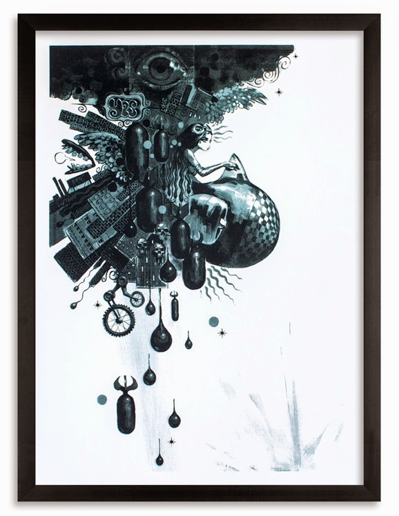 INSIDE THE ROCK POSTER FRAME BLOG: Glenn Barr Muse of the World Prints ...