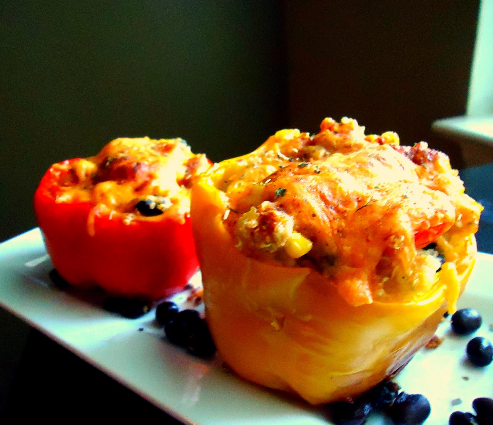 This Woman Cooks: Southwestern Stuffed Peppers
