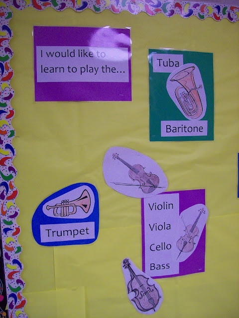 Teaching Elementary Orchestra : End-of-Year Recruiting Bulletin Board