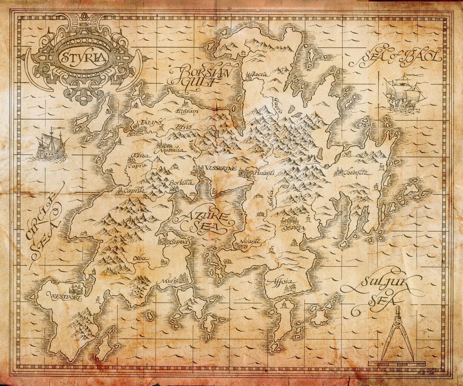 Mapas de lugares que nunca existieron (2): el Círculo del Mundo | EL ...