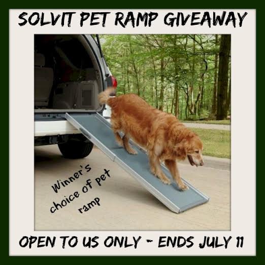 Top Notch Material: Solvit Deluxe XL Telescoping Pet Ramp Giveaway