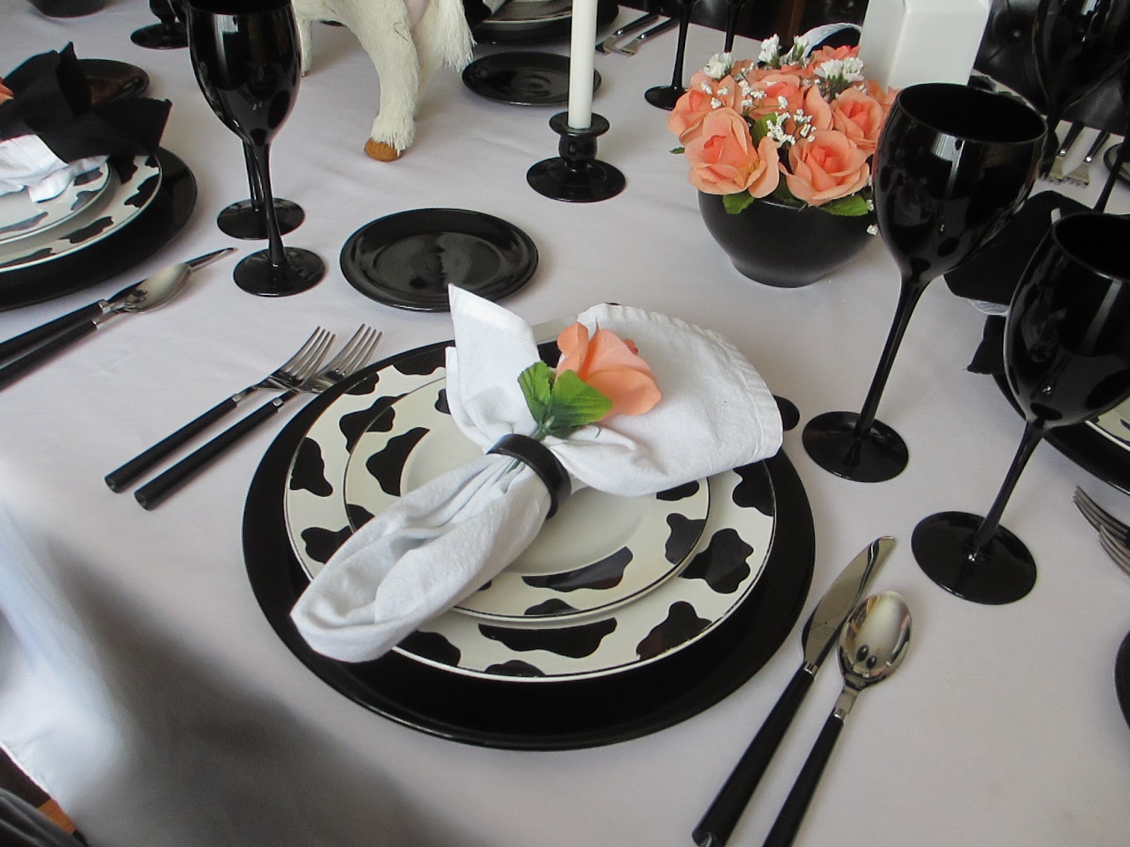 The Welcomed Guest: Celebrating Dairy Month Cow Table