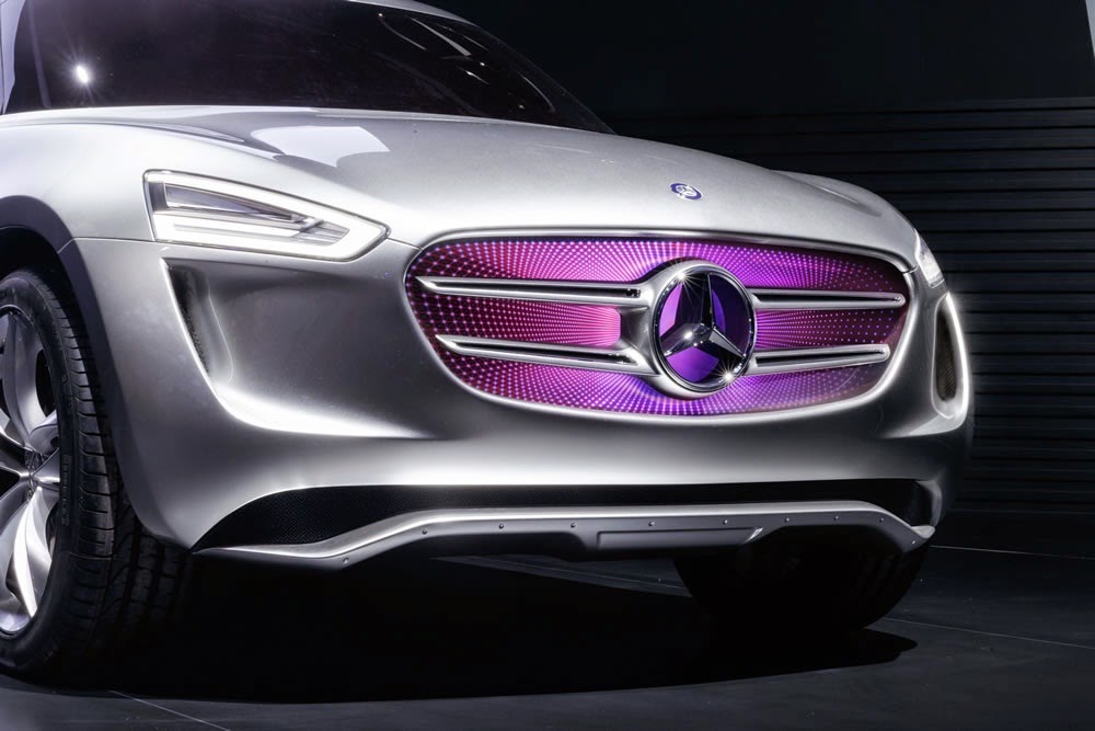Tecnoneo: Mercedes-Benz Vision G-Code incluye una pintura ...