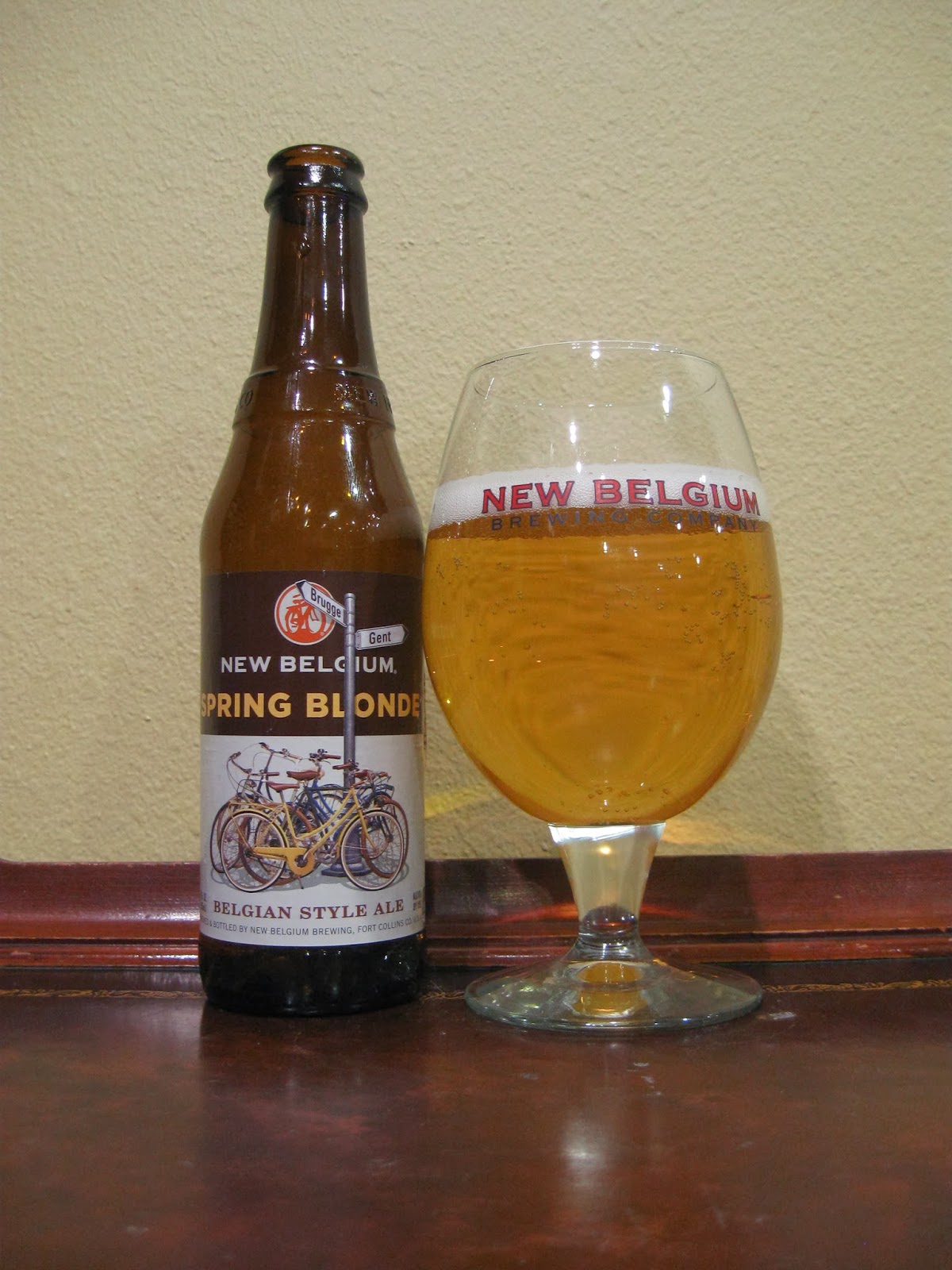 Doing Beer Justice: New Belgium Spring Blonde