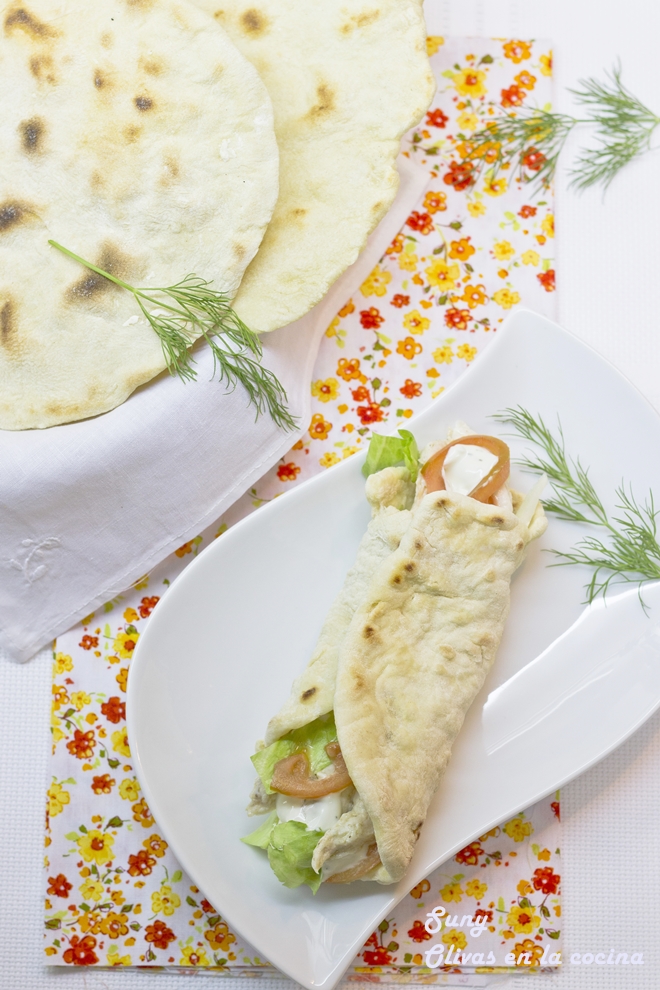 Pan Lavash | Olivas en la cocina