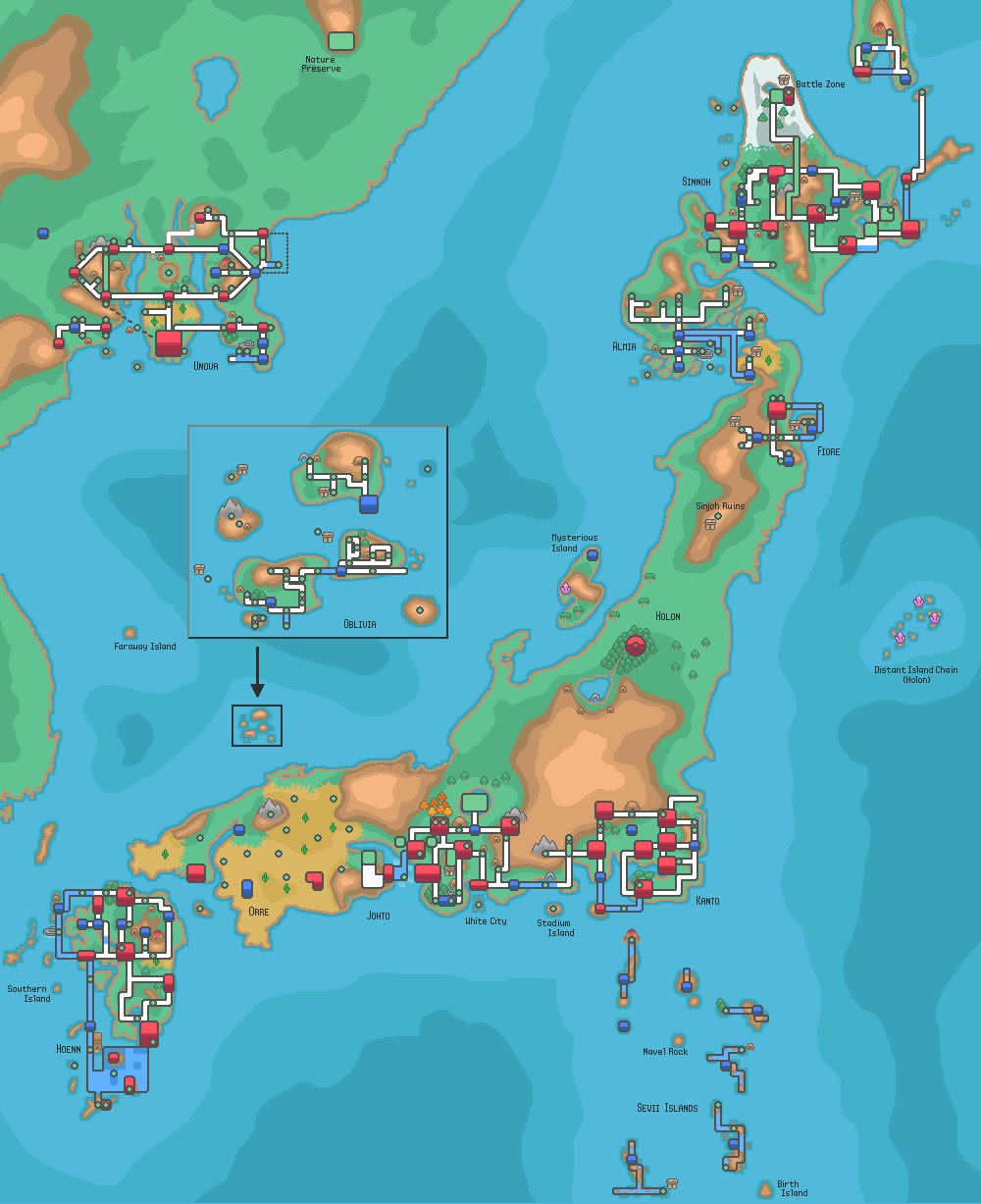 Pokémon: Maps