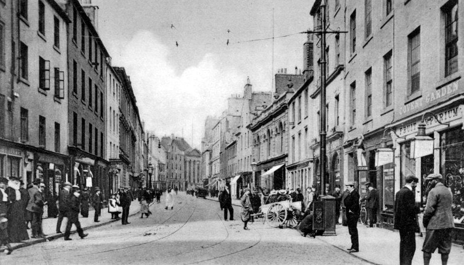 Tour Scotland: Old Photograph George Street Perth Scotland