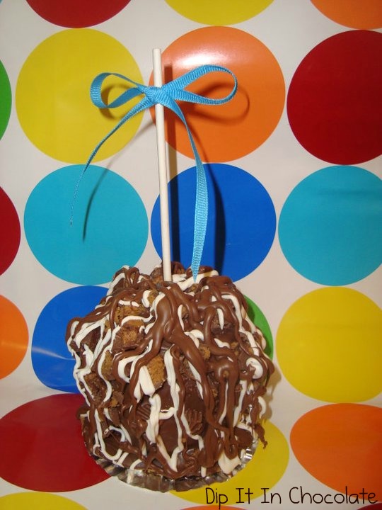 Fancy Caramel Apples ~ Dip it in Chocolate