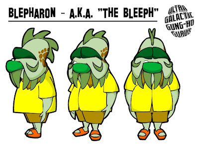 Process 742: Blepharon - Hand Puppet Version