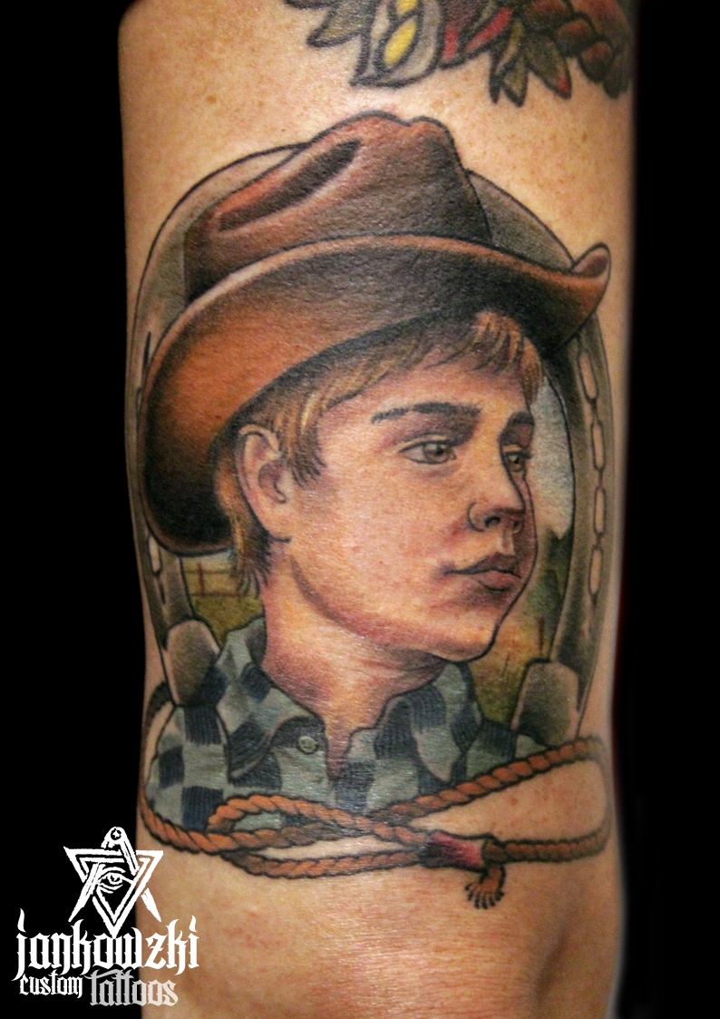 Jankowzki custom Tattoos: Howdy
