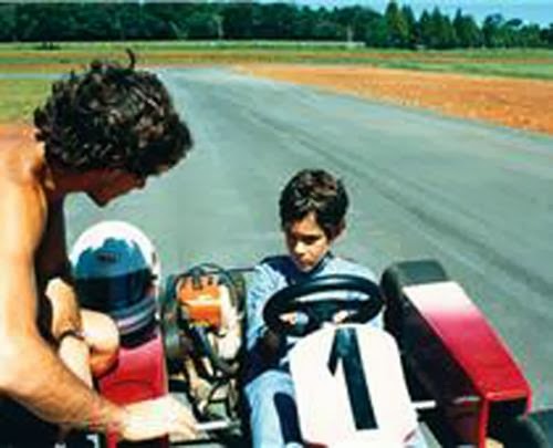 Ayrton Senna Forever: Ayrton Senna at his private family farm Fazenda ...
