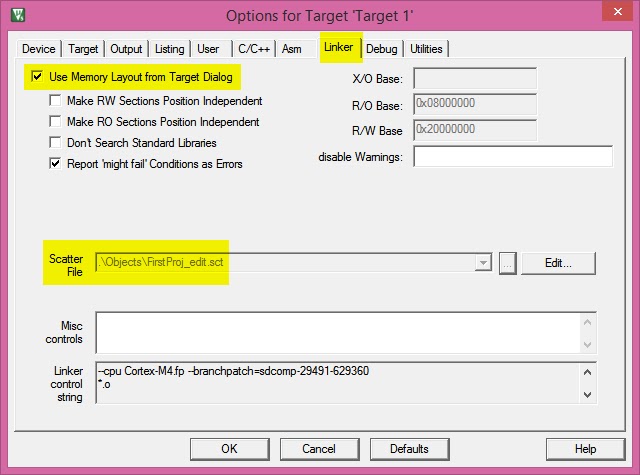 1000 ARMs Programming: ARM Programming 4 - Understanding Scatter file in Keil - Linker ...