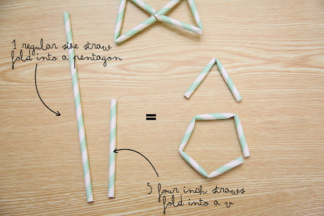 Unify Handmade: How to Make Paper Straw Snowflake Ornaments
