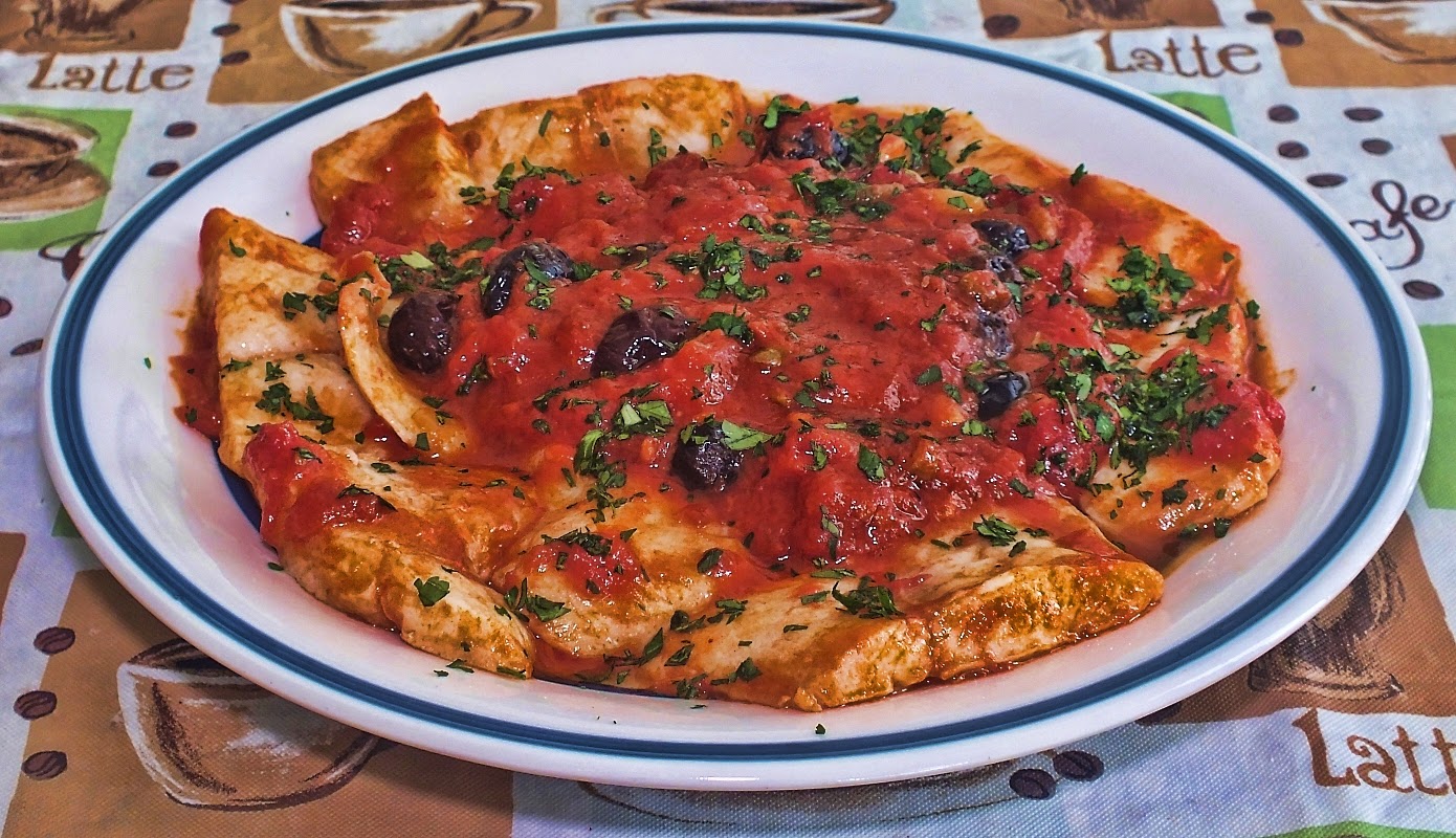 Bella Italia Reno Nv: FISH FILLETS PIZZAIOLA STYLE