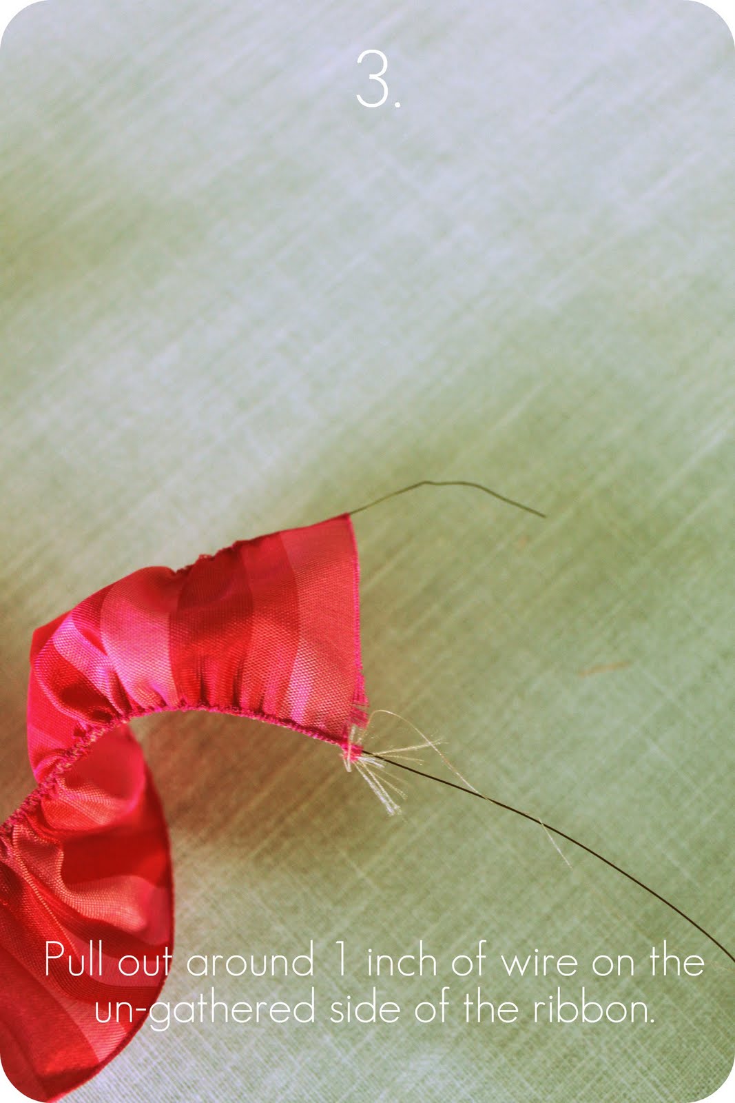 Pulled-Wire Ribbon Rose Tutorial - happenstance home