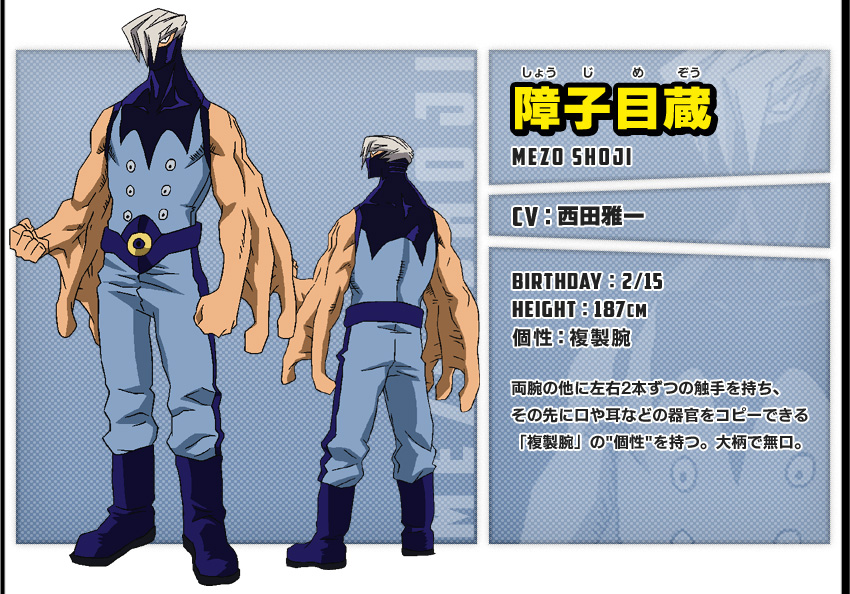 Mezo Shoji | Boku No Hero