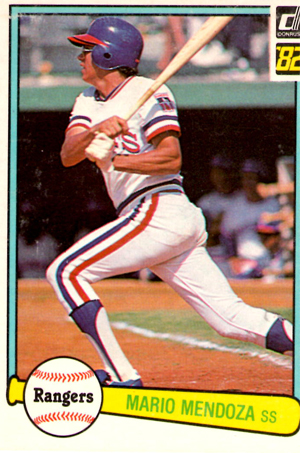 Mexicanos en Grandes Ligas: 28.- Mario Mendoza
