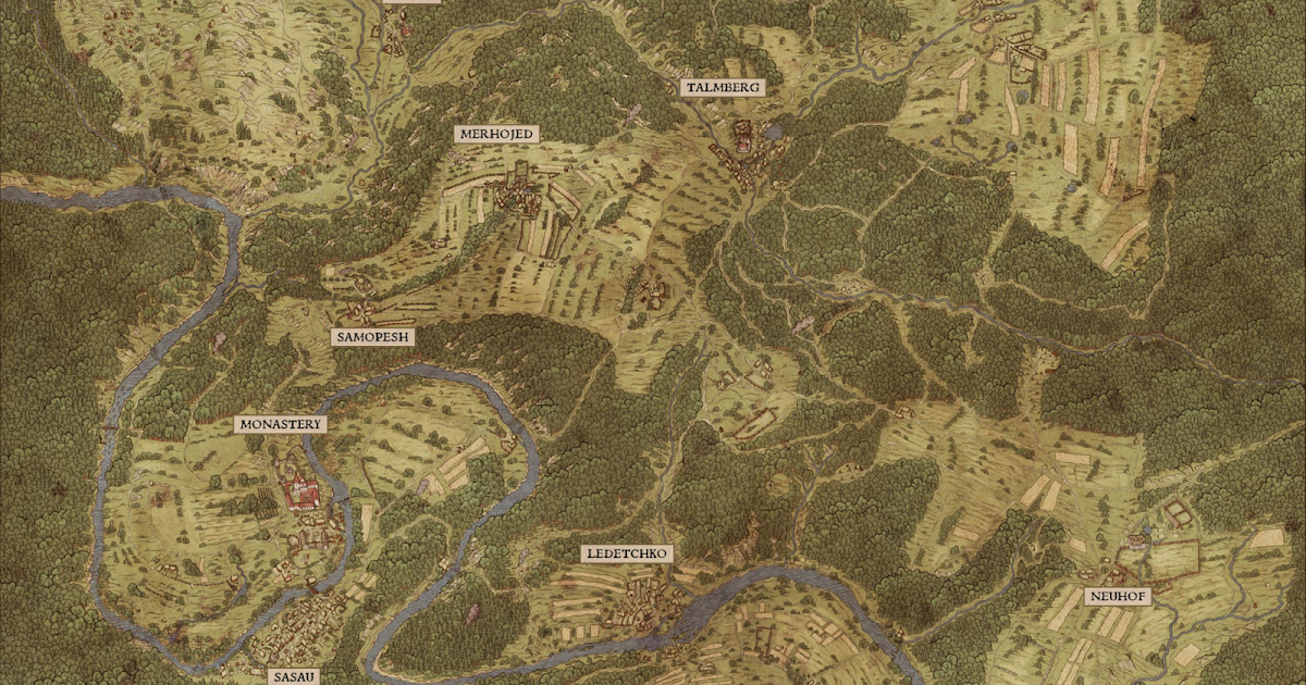 Kingdom Come: Deliverance Map