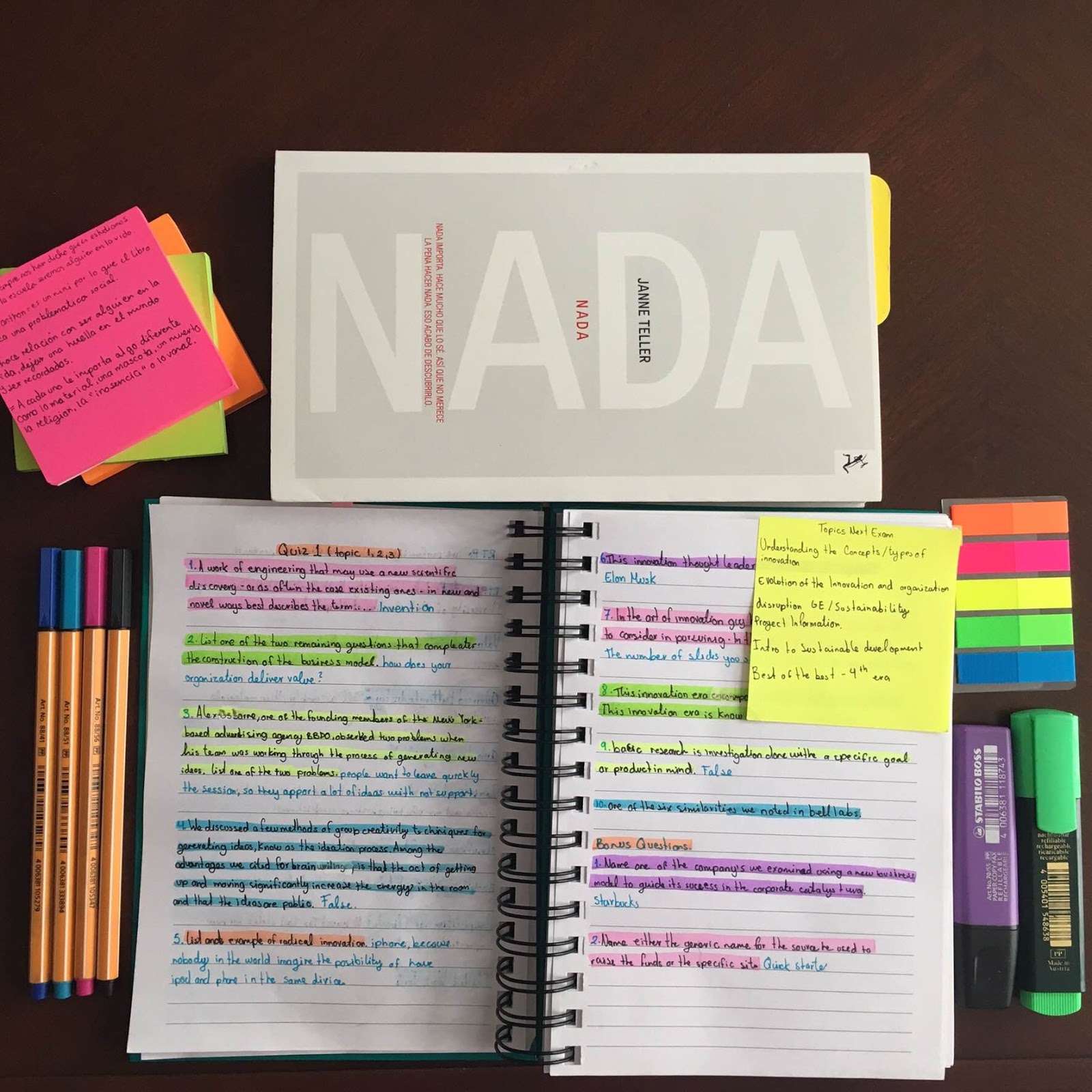 Nada - A mile of books