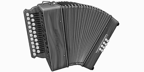 World musical instruments: Melodeon