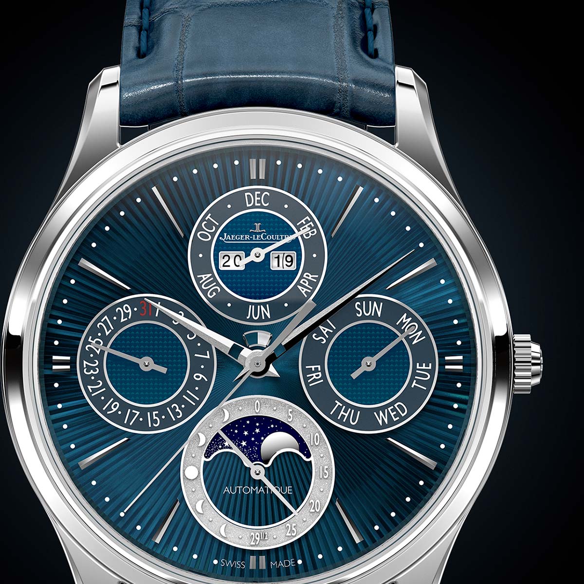 Jaeger-LeCoultre - Master Ultra Thin Perpetual Enamel | Time and ...