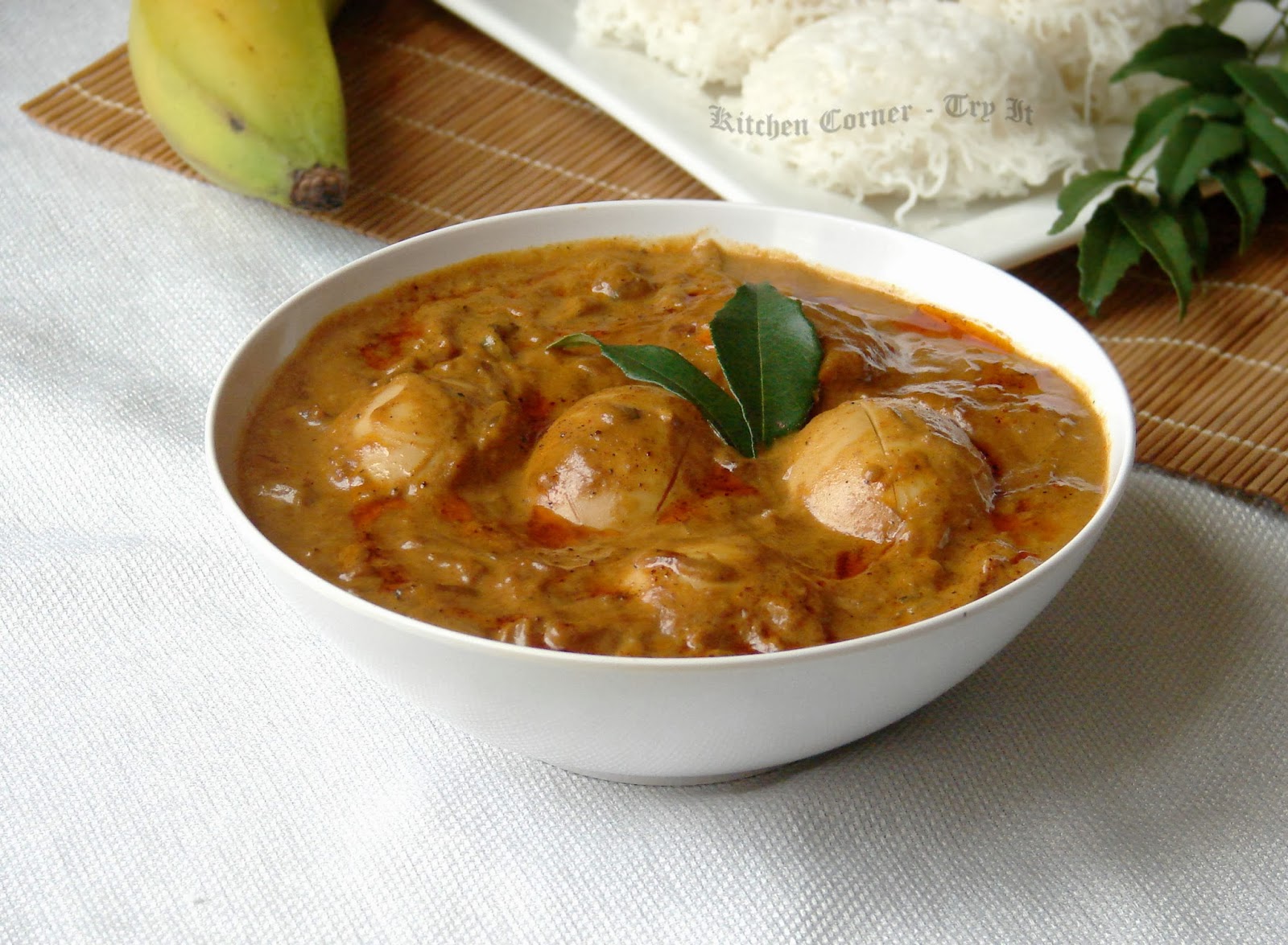 Egg Curry/Nadan Mutta Curry