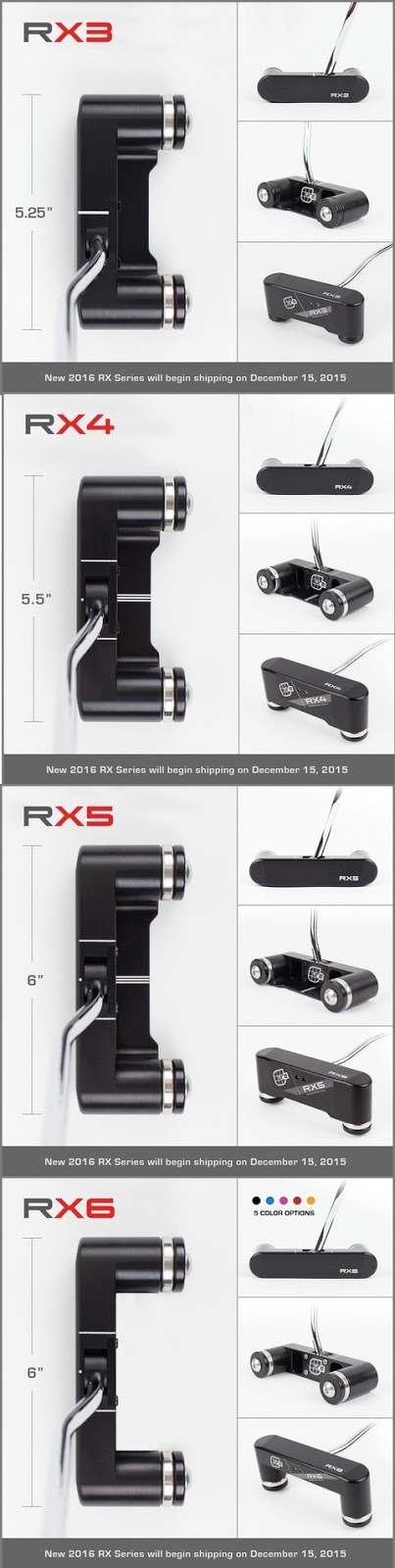 American Golfer: Cure Putters Introduces Four New High MOI RX Series ...