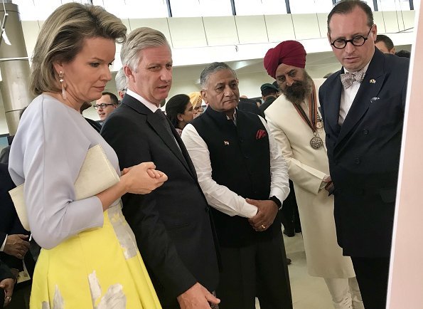 3rd Day - Queen Mathilde's and King Philippe's visit to India
