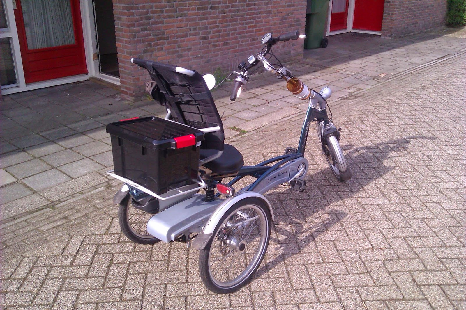 Driewielerzitfiets.nl: Krachtige opbergbox, 21 L achterop de #Easyrider ...