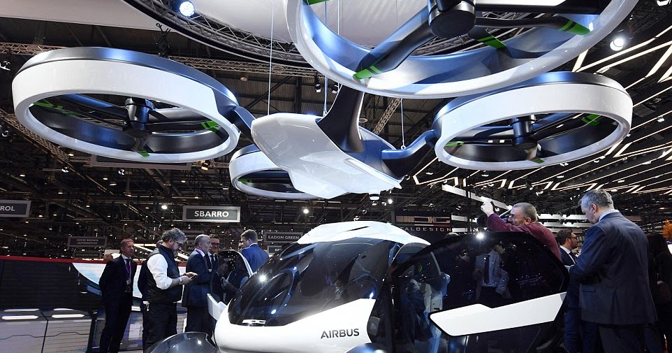 Airbus reveals the self driving 'transformer' taxi that can be picked ...