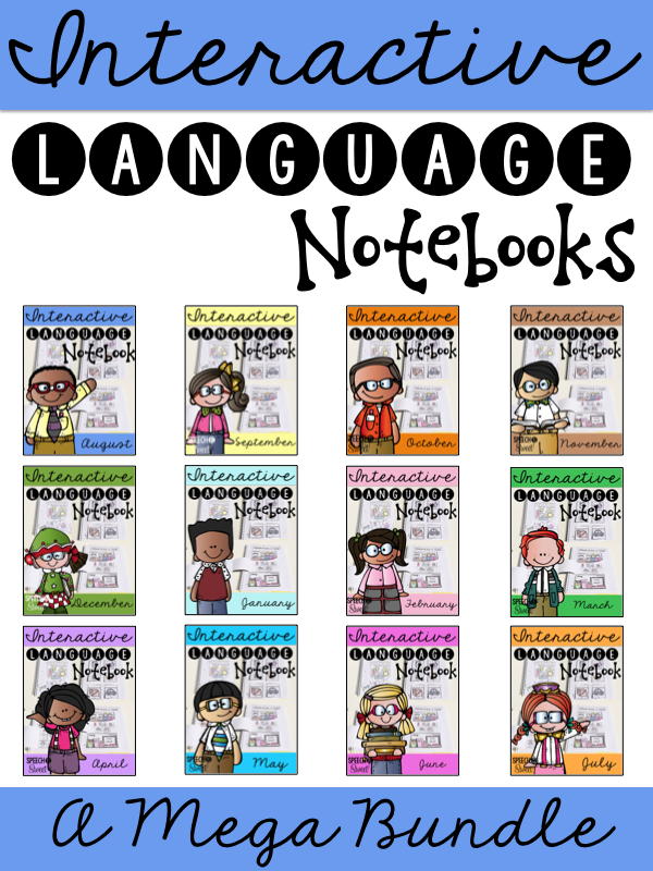 September Interactive Language Notebook - Speech is Sweet
