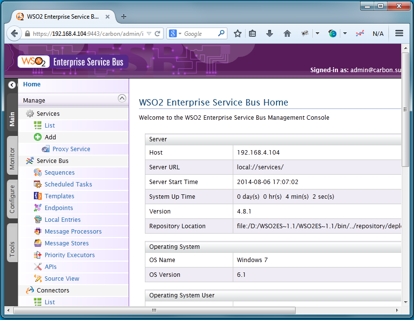 Открытый мир Wso2 Сборка Wso2 Esb Bps из исходников на Windows 7 X64