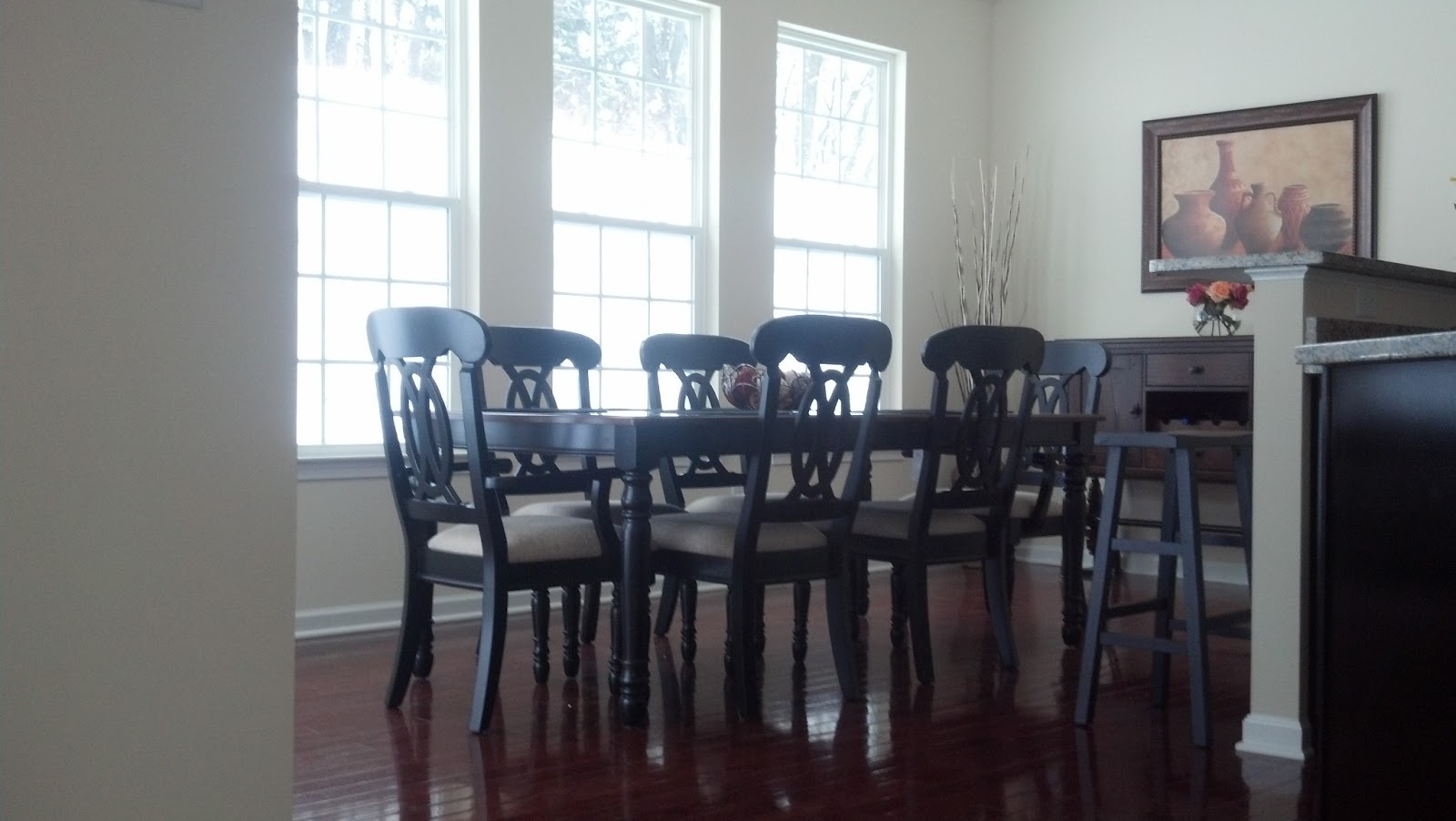 Savoy Ryan Home : Morning room progress decor.