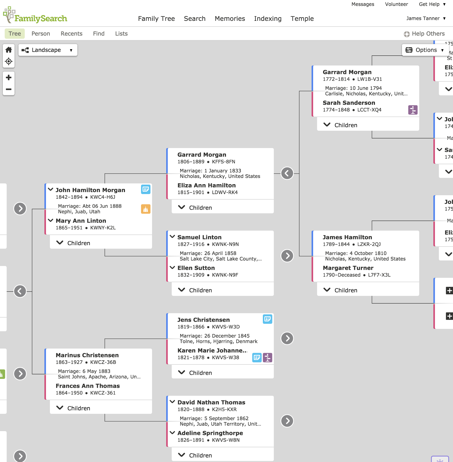 Familysearch Tree