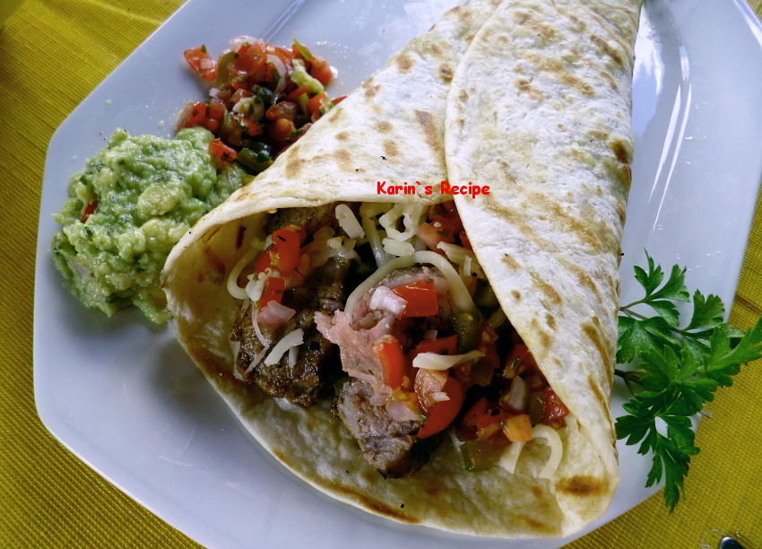 Karin's Recipe: Fajitas Daging Sapi Mexico (Beef FajitasGrilled Skirt ...
