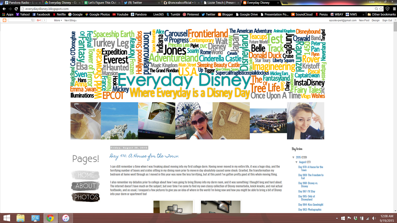 Everyday Disney: Day 971: Wayback Machine