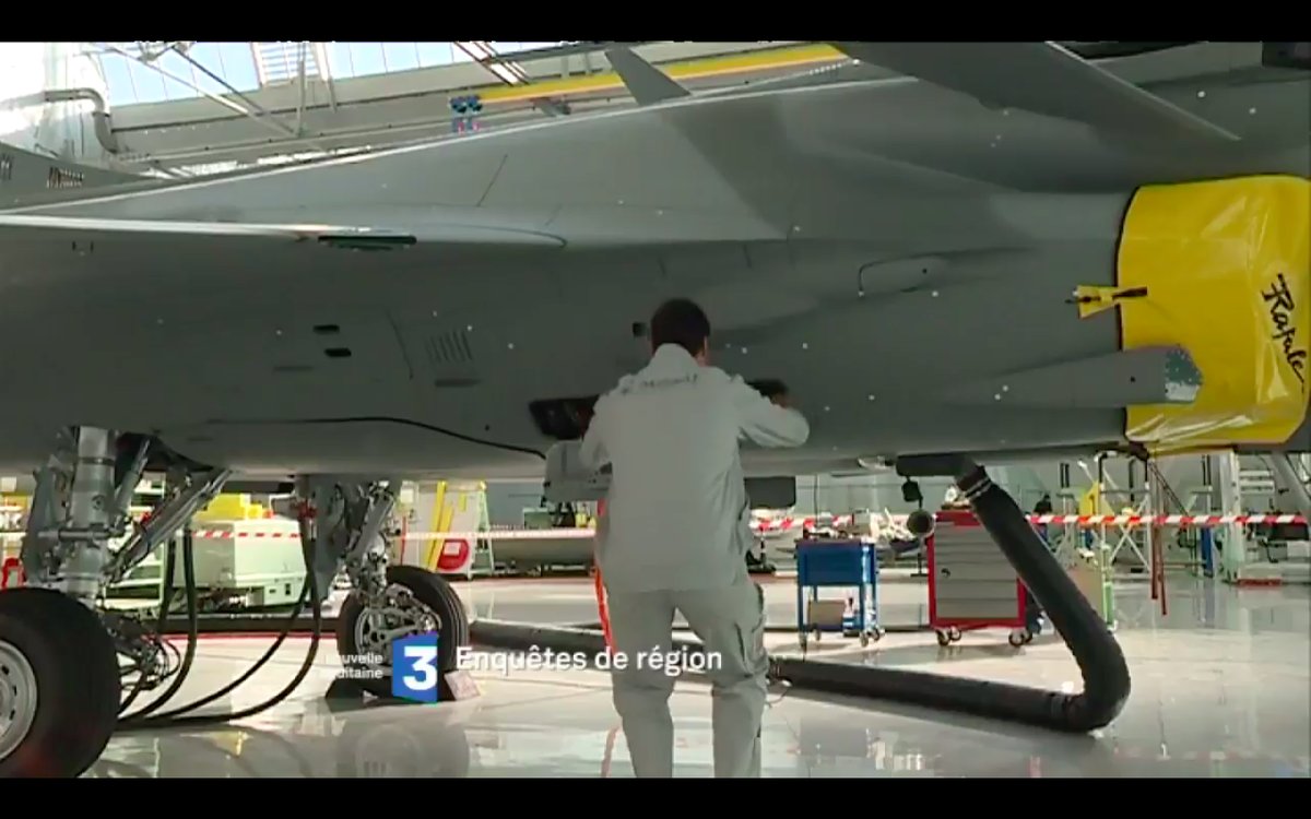 3 Rafale, for Qatar Emiri Air Force, in assembly lines of Dassault Aviation