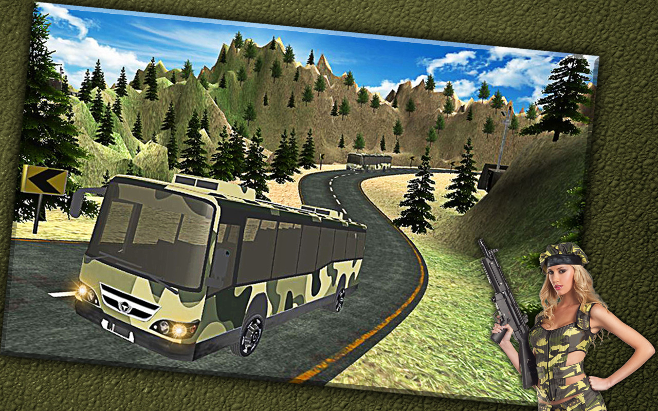 Drive US Army Officer Bus Game ~ AspireSoft Tech