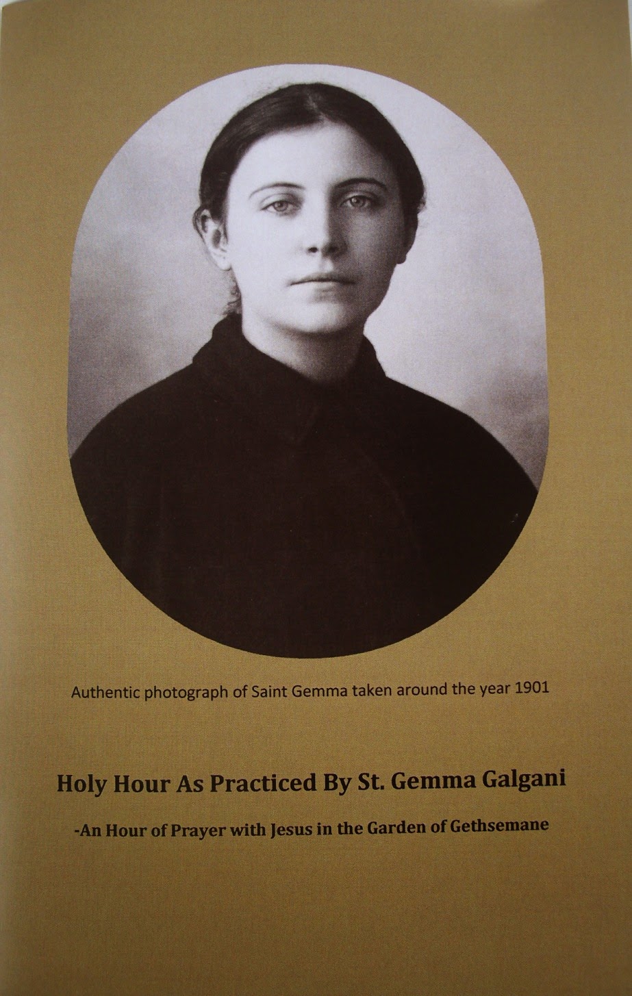 St Gemma Galgani: St Gemma Holy Hour Booklet