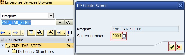 TECHSAP : Creating Tab Strip In Module Pool Program