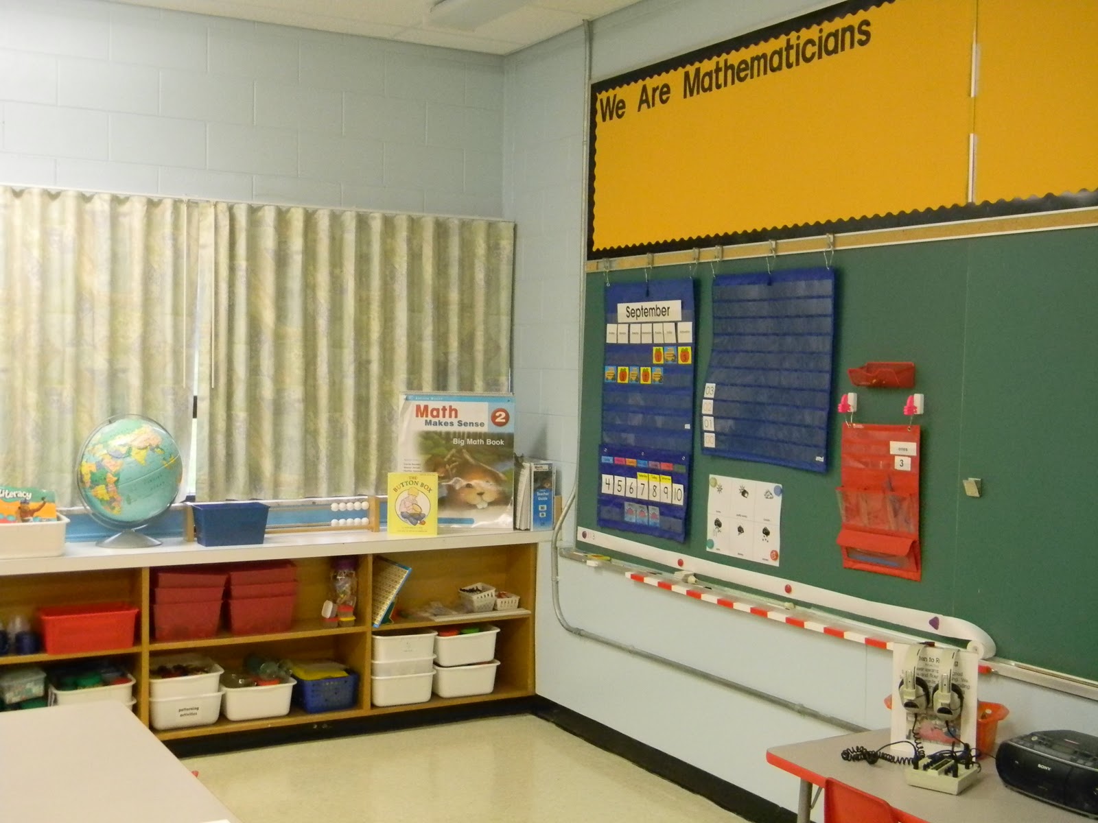 Ms. Sinclair's Grade One/Two: We are now a combined grade!