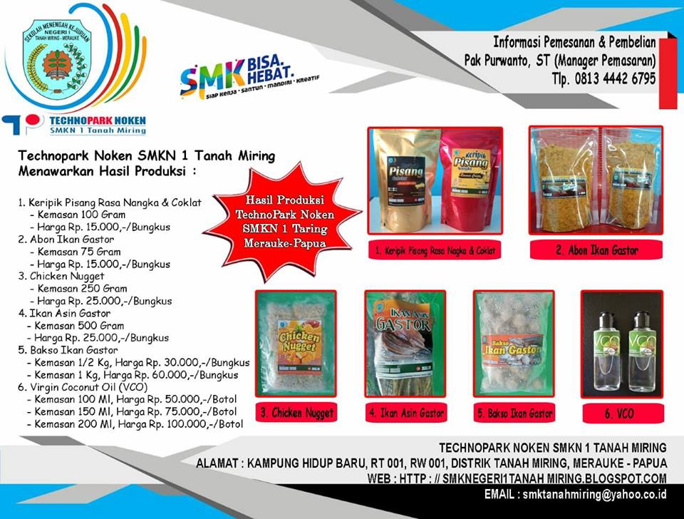 SMK NEGERI 1 TANAH MIRING MERAUKE PAPUA