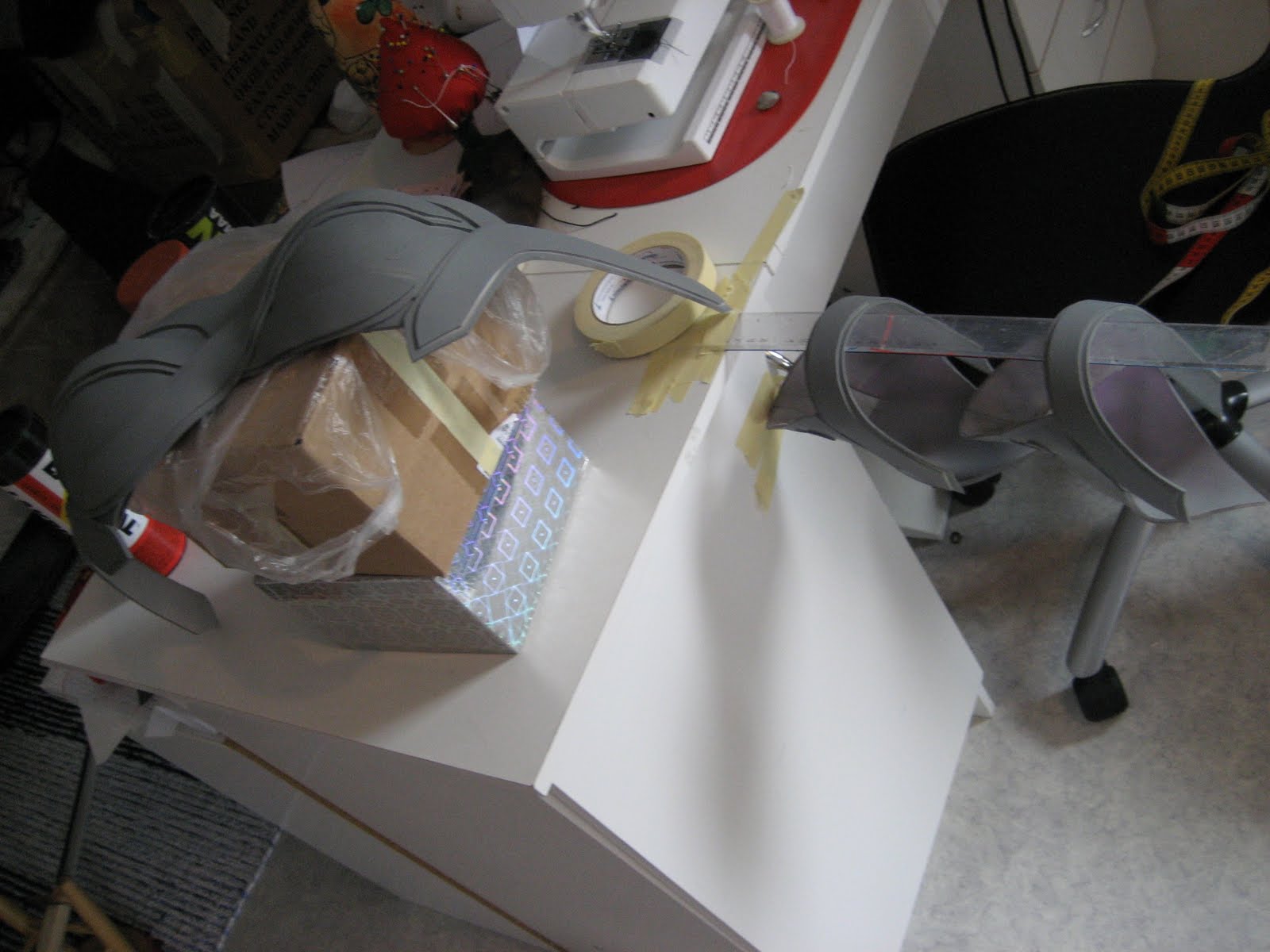 Casualty Cosplay: Armor from craft foam for Ivy