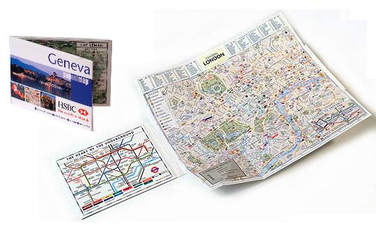 Viaje y equipaje: Mapas pop out