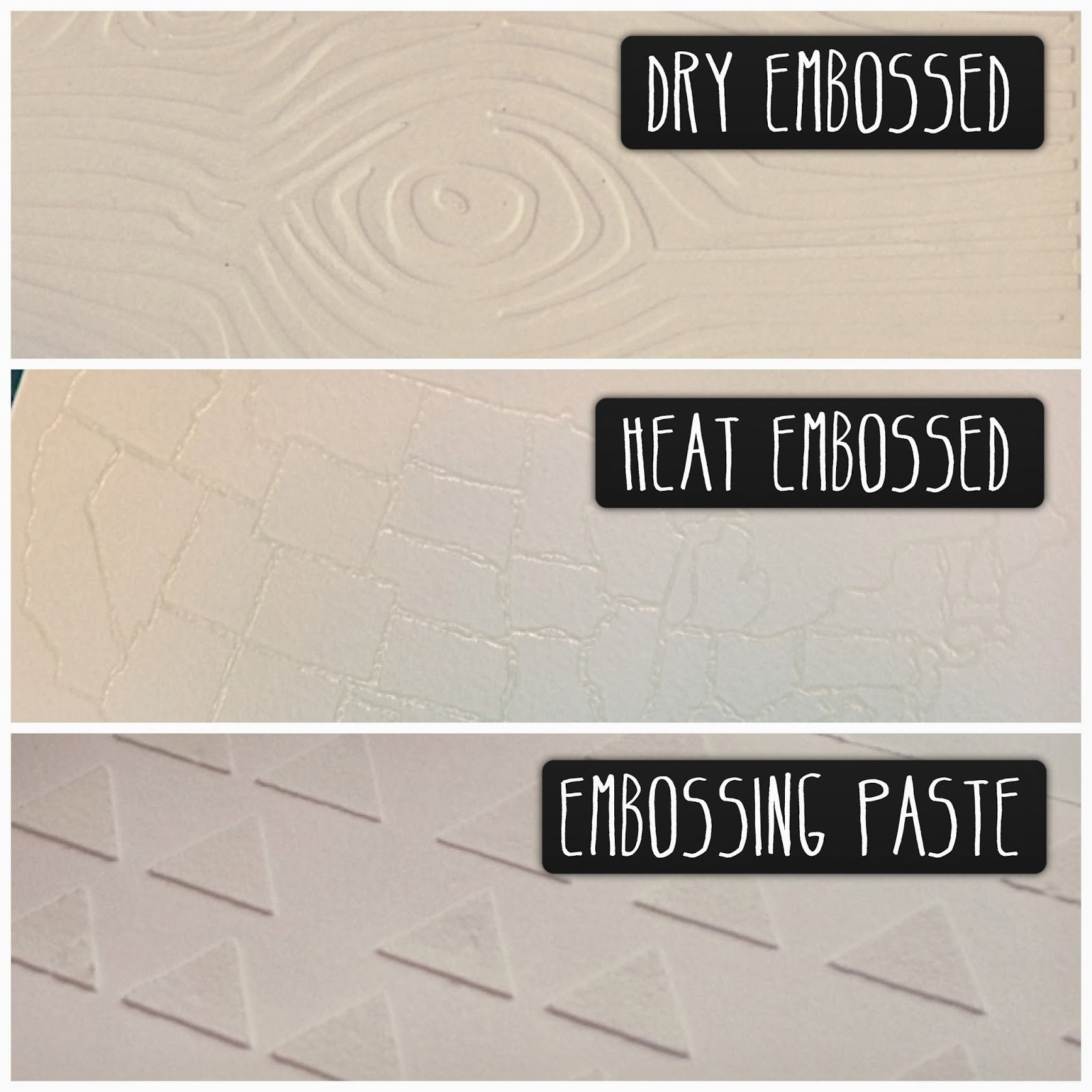 Sweet Stamp Shop: they many faces of embossing