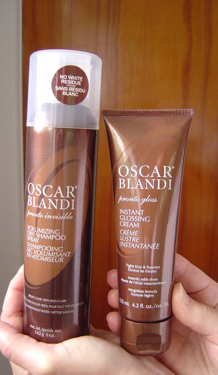 Oscar Blandi Pronto Invisible Volumizing Dry Shampoo & Pronto Instant ...