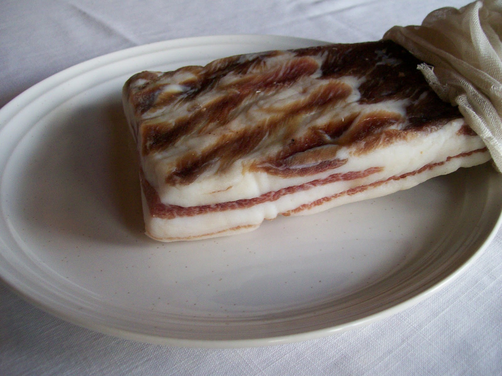 In Linda's Kitchen: Noix de Jambon, Oops, Salt and Air-Cured Pork Belly