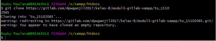 Tutorial Gitlab : Cara Push File ke Repository | RZDev: Belajar Programming!