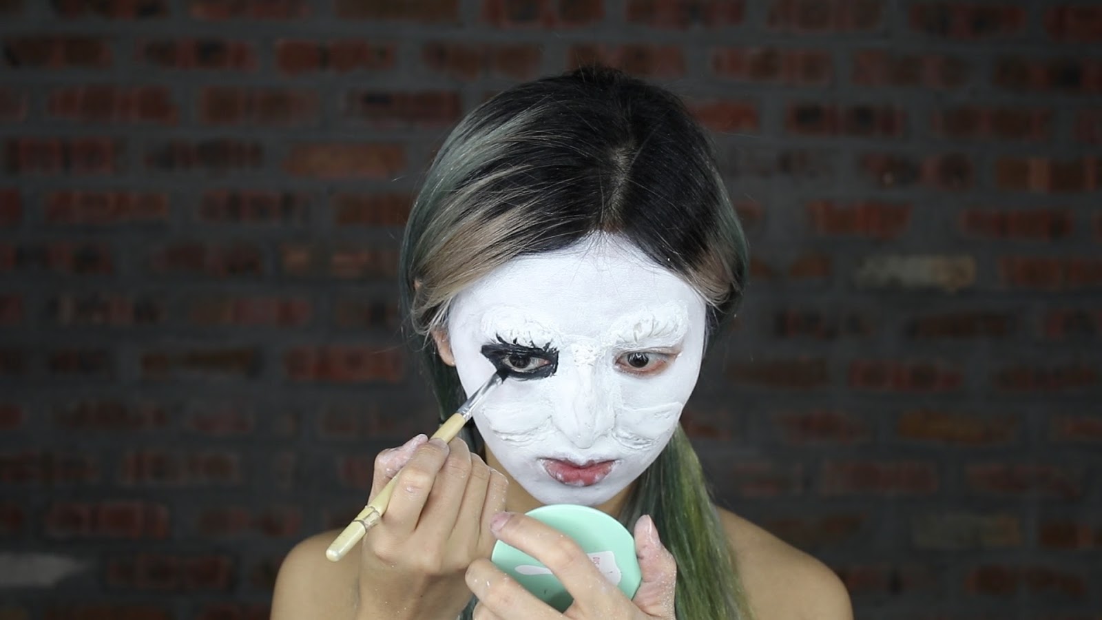 Conjuring 2: Valak Makeup (The Nun) | Lynette Tee | Makeup Beauty Blog ...